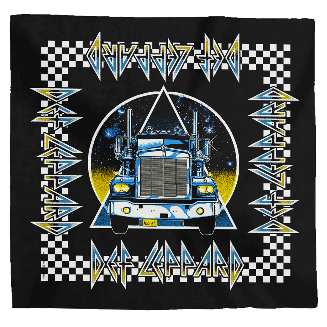 On Through The Night Bandana - Def Leppard