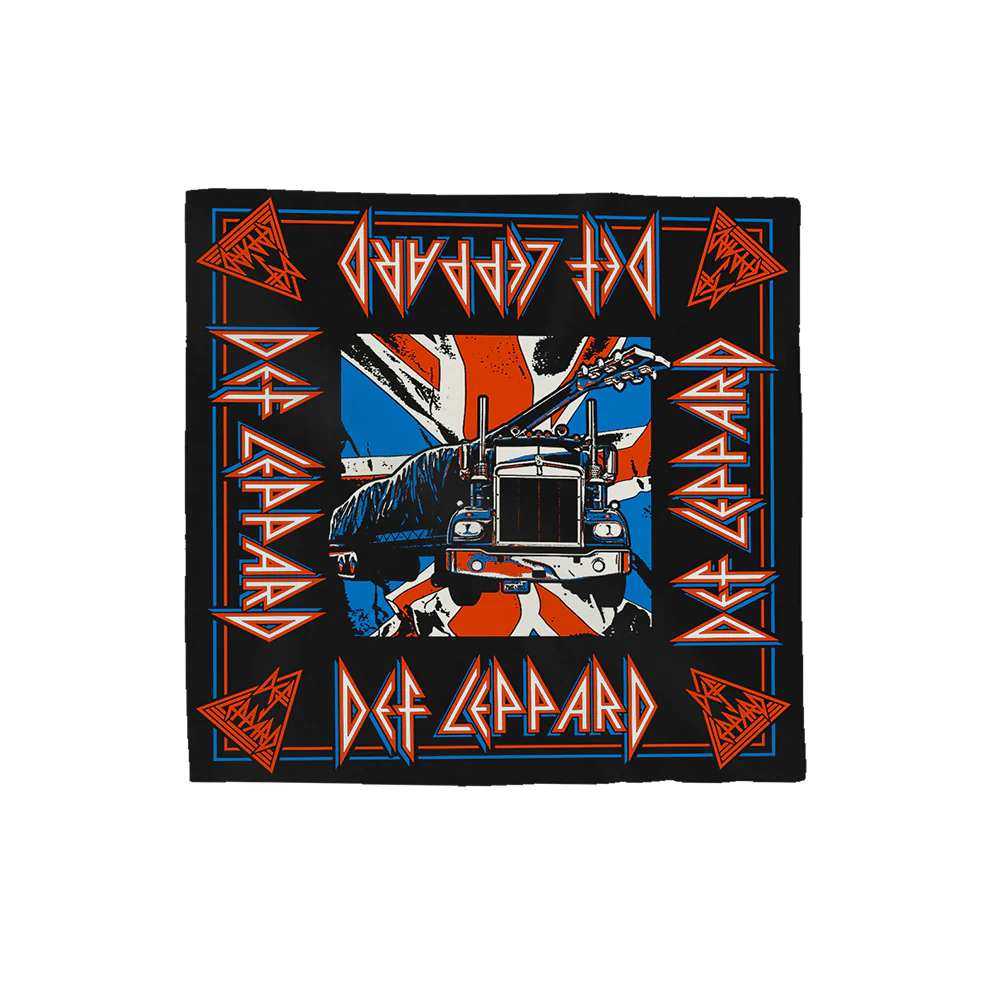 On Through the Night Bandana - Def Leppard