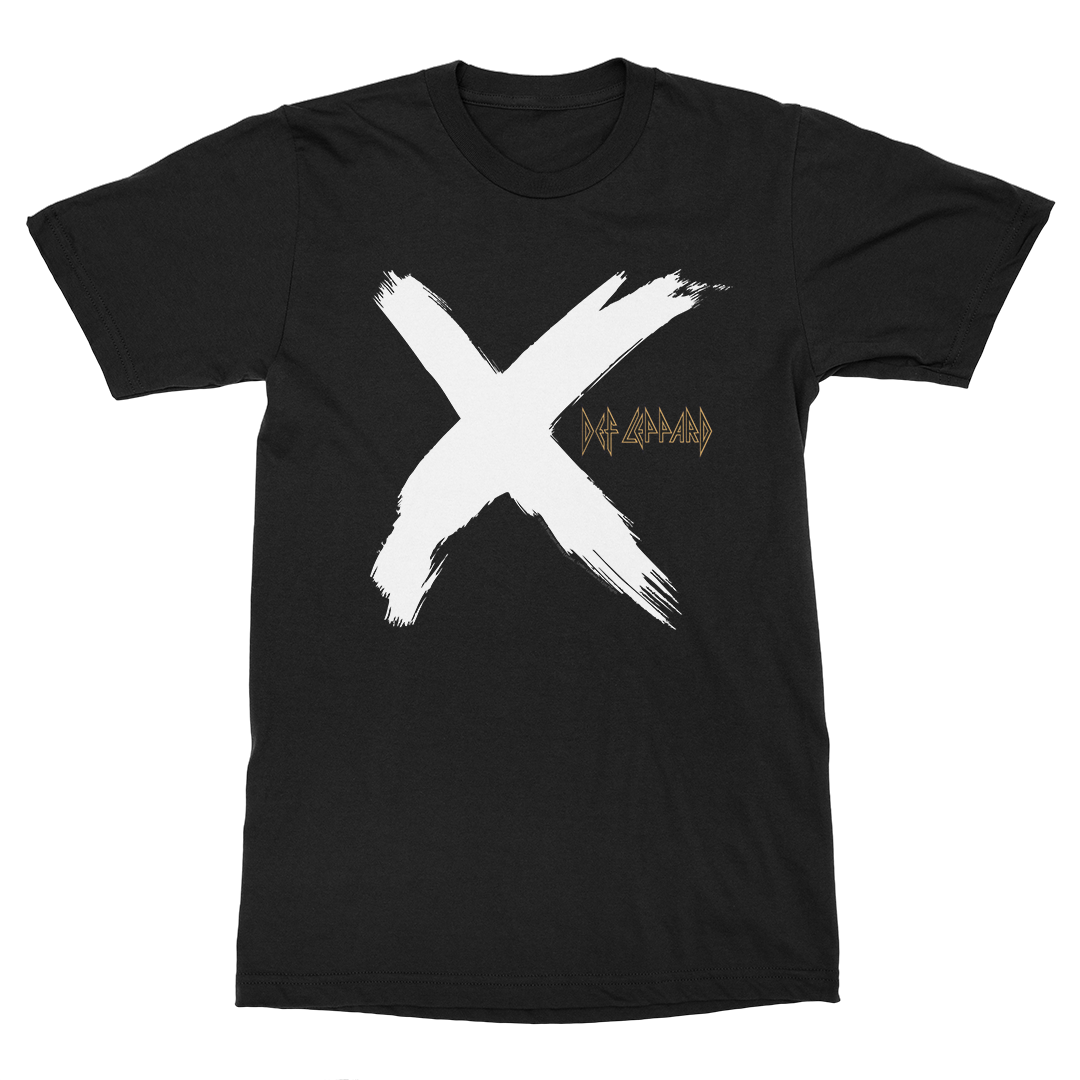 X T-Shirt - Def Leppard