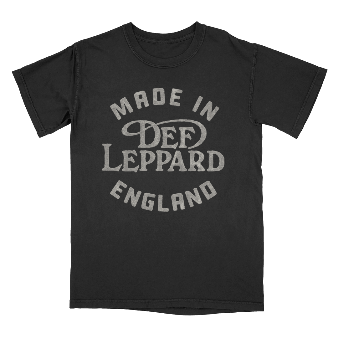 Made In England T-Shirt - Def Leppard