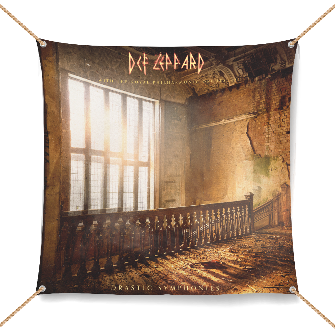 Drastic Symphonies Wall Flag - Def Leppard